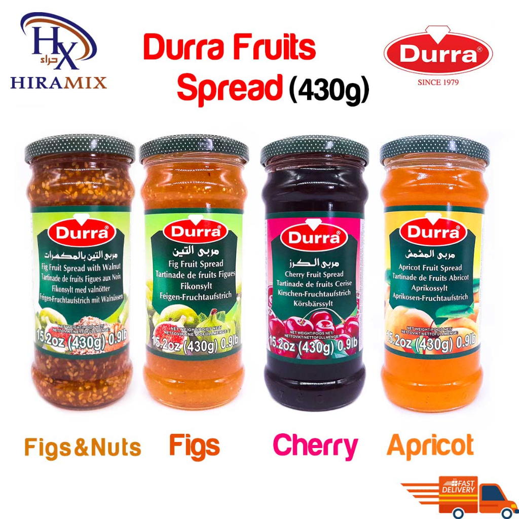 Durra Strawberry Apricot Cherry Fig Jam with Walnut Spread Fruit Spread ...