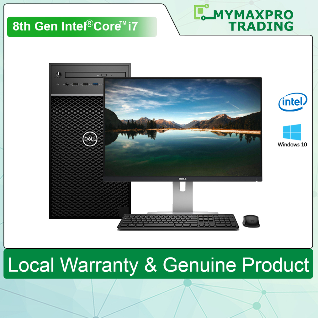 Dell Precision 3630 Workstation Intel i7 (8th Gen) / 16GB RAM / 240GB ...