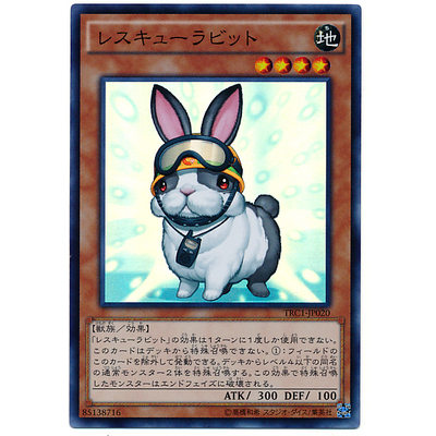 Yu-Gi-Oh! 遊戯王 TRC1-JP020 - Rescue Rabbit (Super Rare SR) | Shopee Malaysia