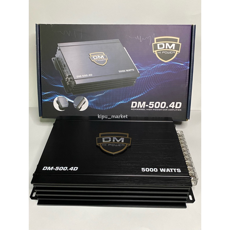 🇹🇭DM Power Amp CLASS D 4Channel 5000Watt / Power Amplifier CLASS D Thailand High Class | Shopee ...
