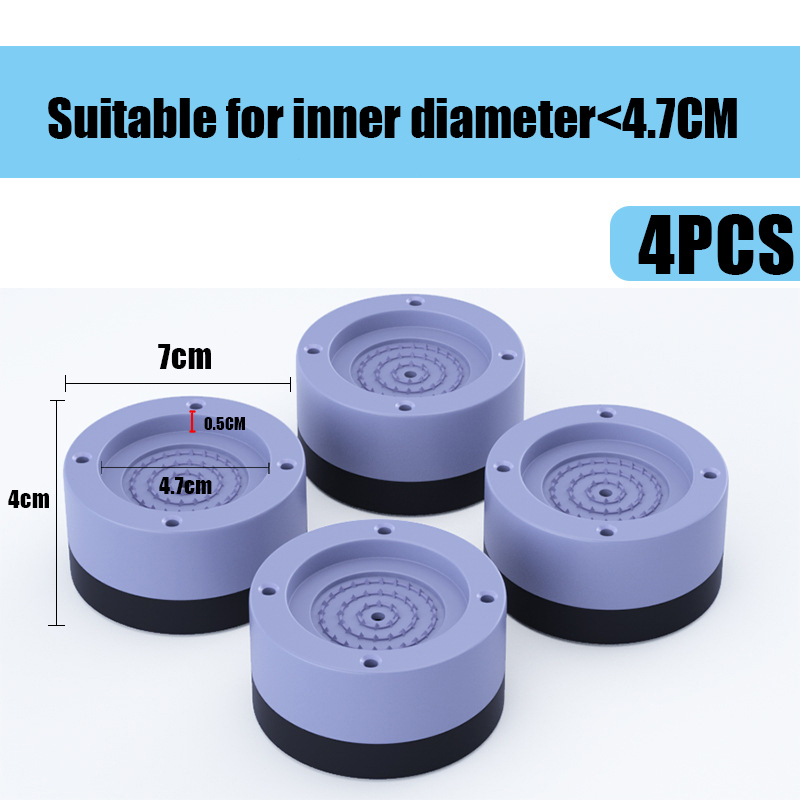 4pcs Multi-functional Washing Machine Stand Base Foot Pads Furniture ...