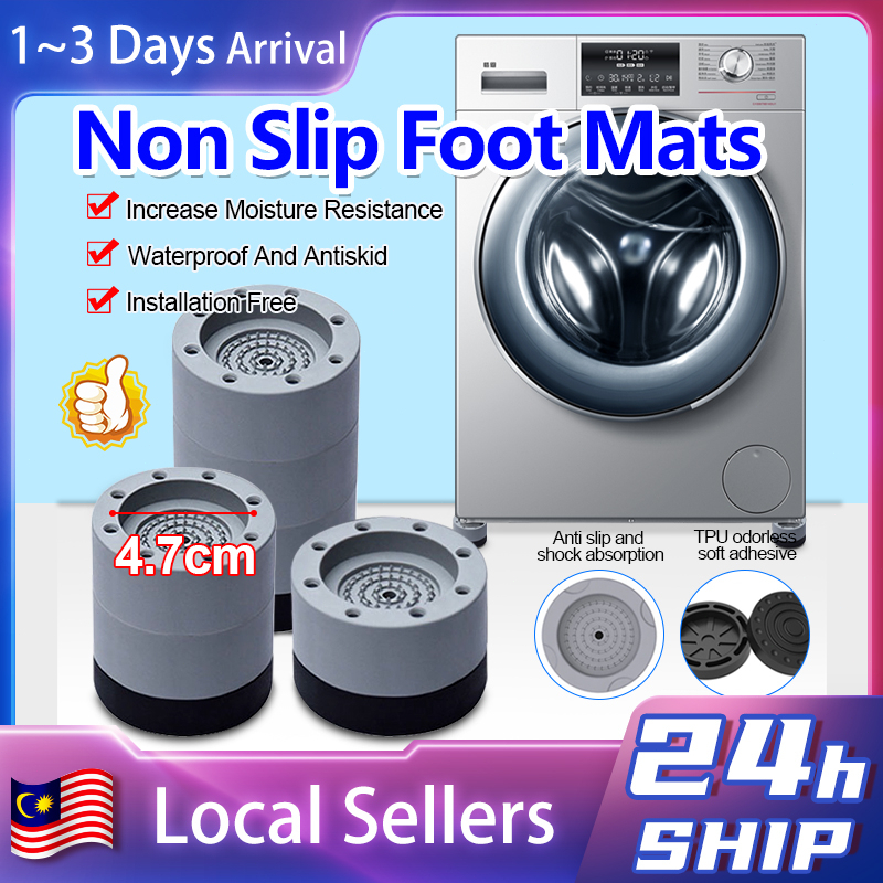 4Pcs Washing Machine Foot Pad Stand Anti Vibration Feet Pads Washer ...