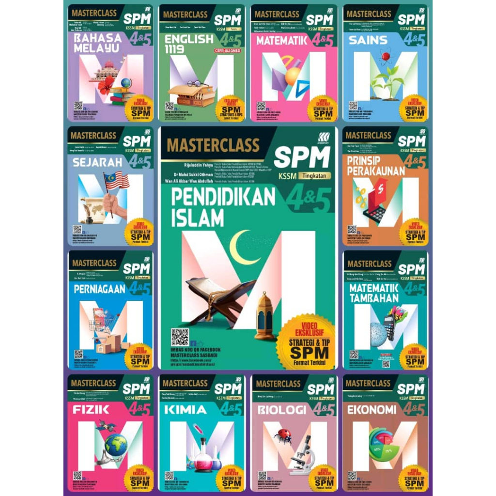 MASTERCLASS KSSM SPM 2023 [SASBADI] | Shopee Malaysia