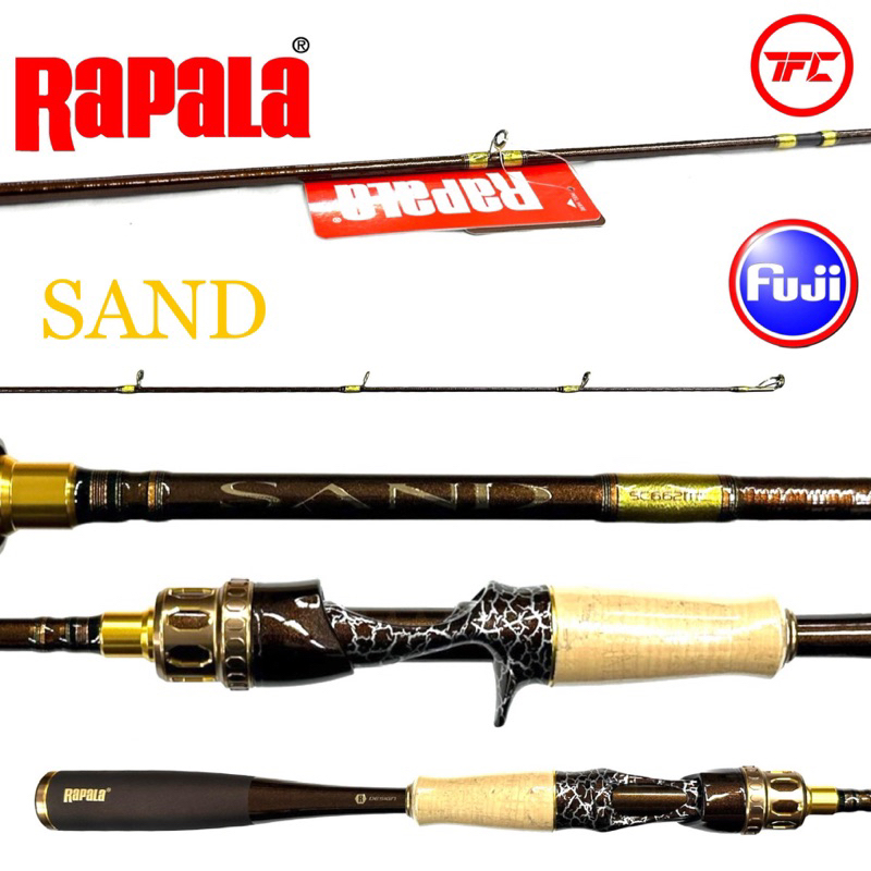 RAPALA SAND R-Design Baitcast Rod BC Baitcasting | Shopee Malaysia