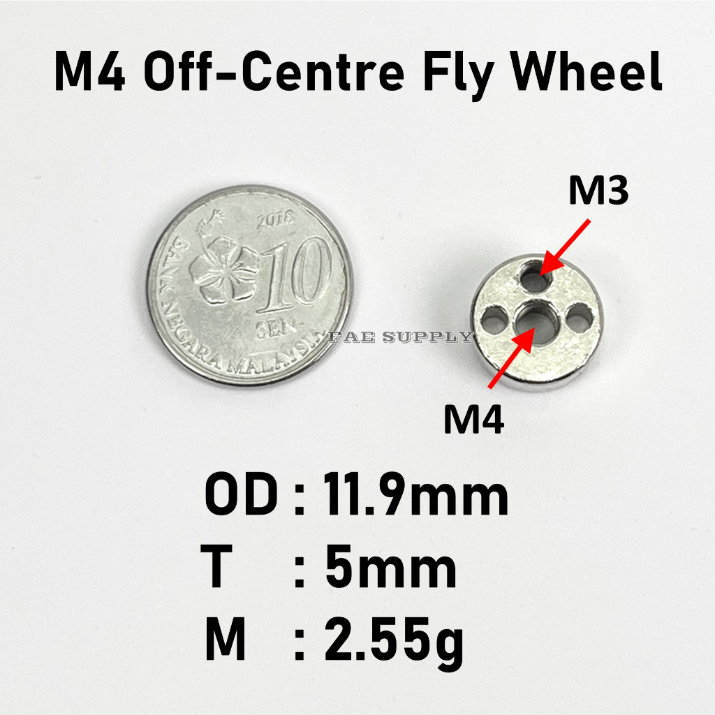 Bolt M4 M5 M6 M8 length 17-28mm M4 M5 M6 Off-Centre Fly Wheel | Shopee ...