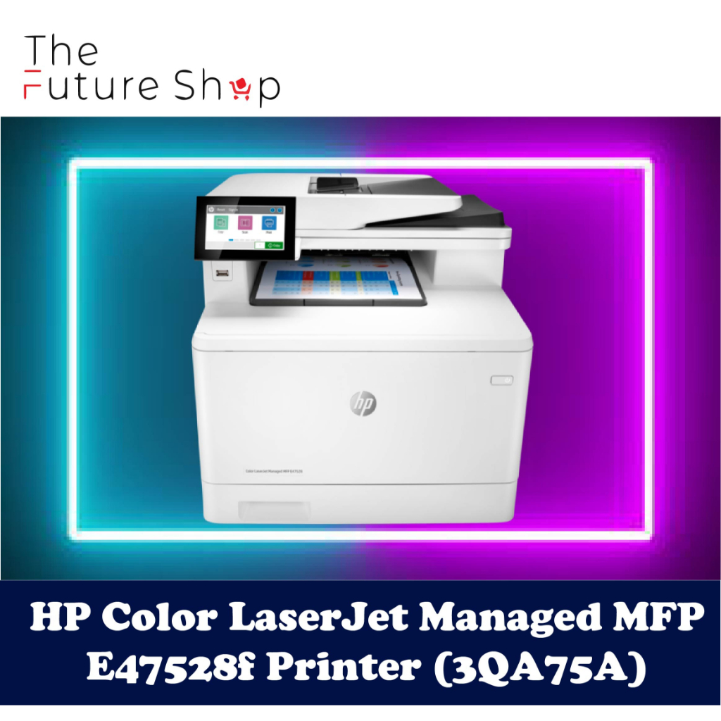 HP COLOR LASERJET MANAGED MFP E47528F PRINTER (3QA75A) | Shopee Malaysia