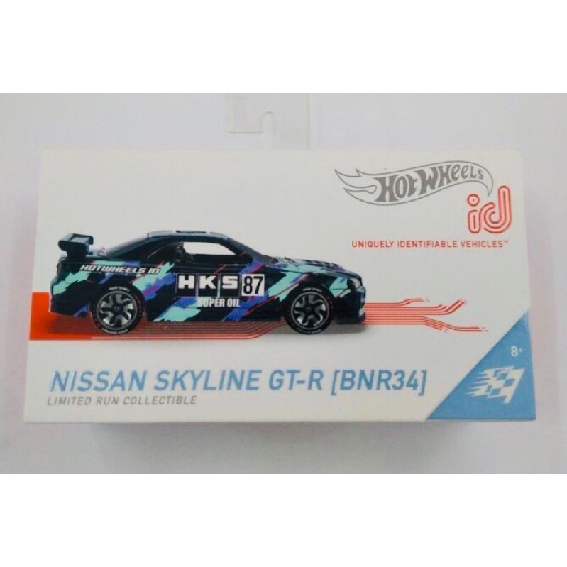 Hot Wheels Premium ID-Box NISSAN SKYLINE GT-R (R34) with HKS Livery ...