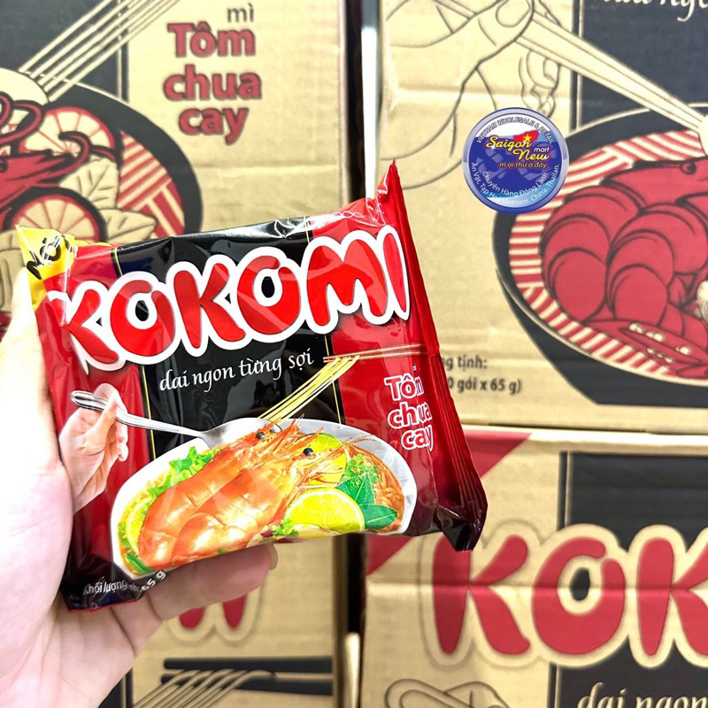 Kokomi Mi Tom Chua Cay 1Box 30 Pack 65g | Shopee Malaysia
