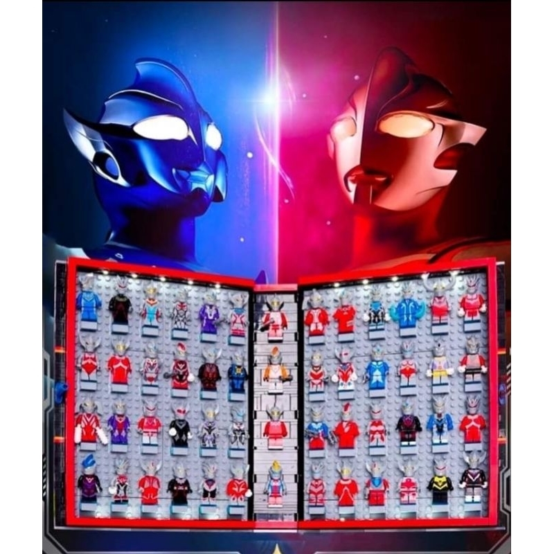 ULTRAMAN BOOK WITH 52 MINIFIGURES BUILDING BLOCKS | Shopee Malaysia
