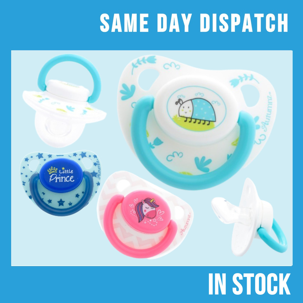 Orthodontic Baby Silicone Soother Pacifier With Hygiene Cover Puting ...