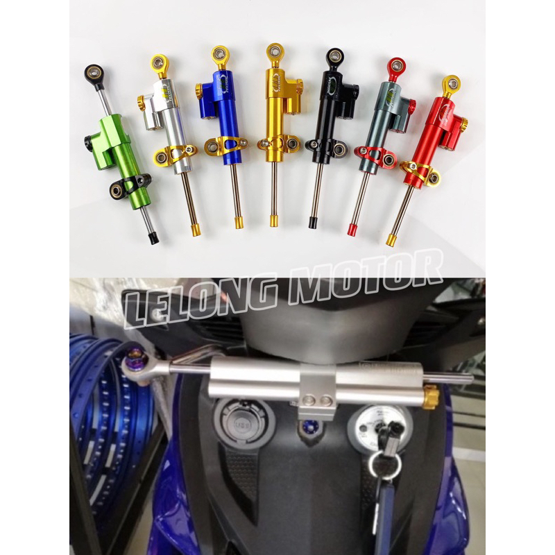 UNIVERSAL BIG BIKE DAMPER Steering Z900 Z800 Mt09 v1 v2 R25 Rs150 Y15zr ...