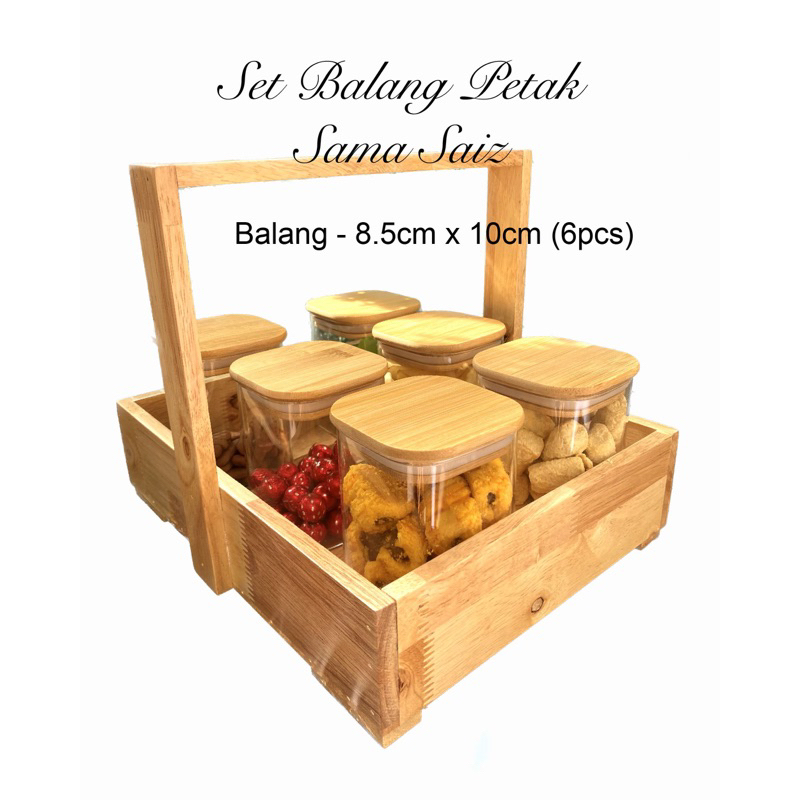 Dulang Kuih Raya Beroda Biskut Raya Set Balang Kuih Raya Botol Kaca ...