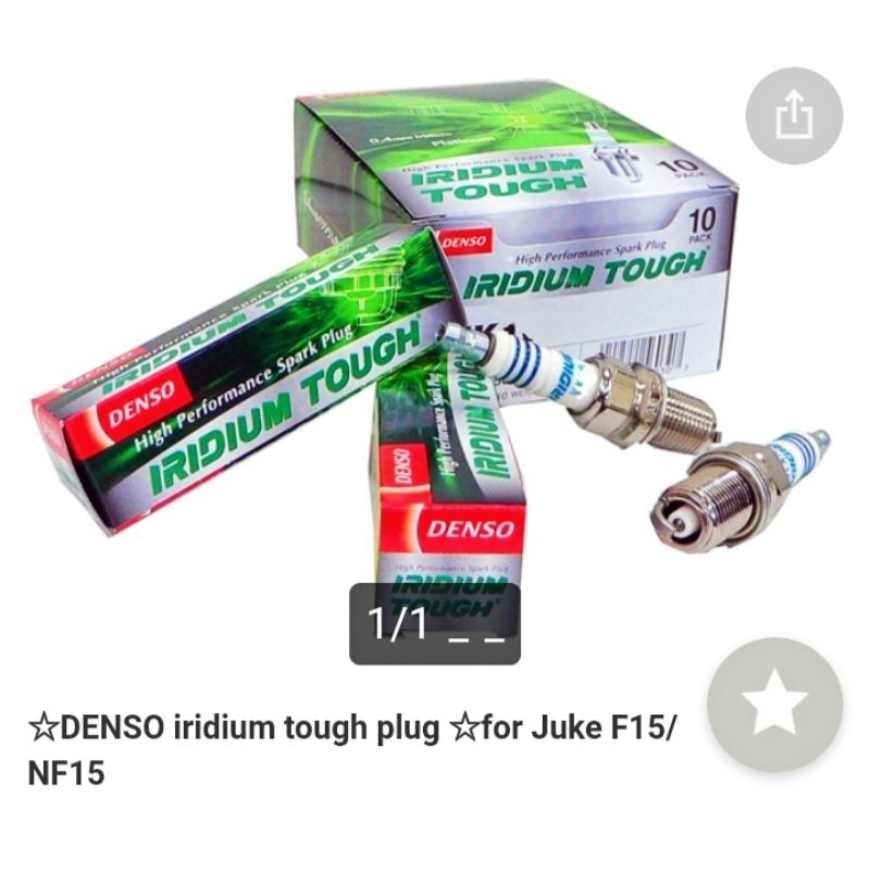 NISSAN JUKE 1.6T DENSO IRIDIUM TOUGH NGK LASER IRIDIUM SPARK PLUG🇯🇵🇯🇵🇯🇵 ...