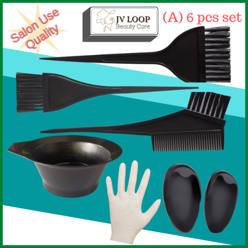 Hair Dye Tools Kit Set for Salon Use Quality for Color or Rebonding ...