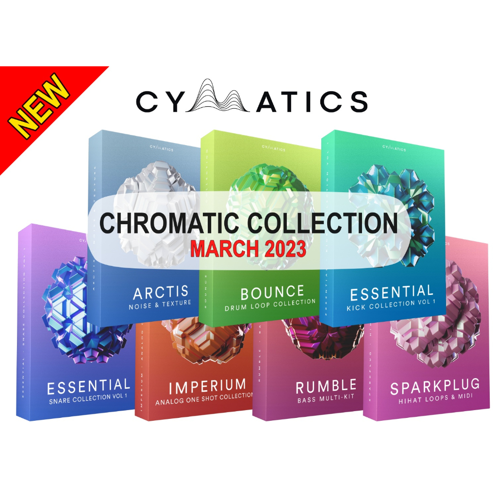 Cymatics Chromatic Collection Sample Pack Released on March 2023 ...