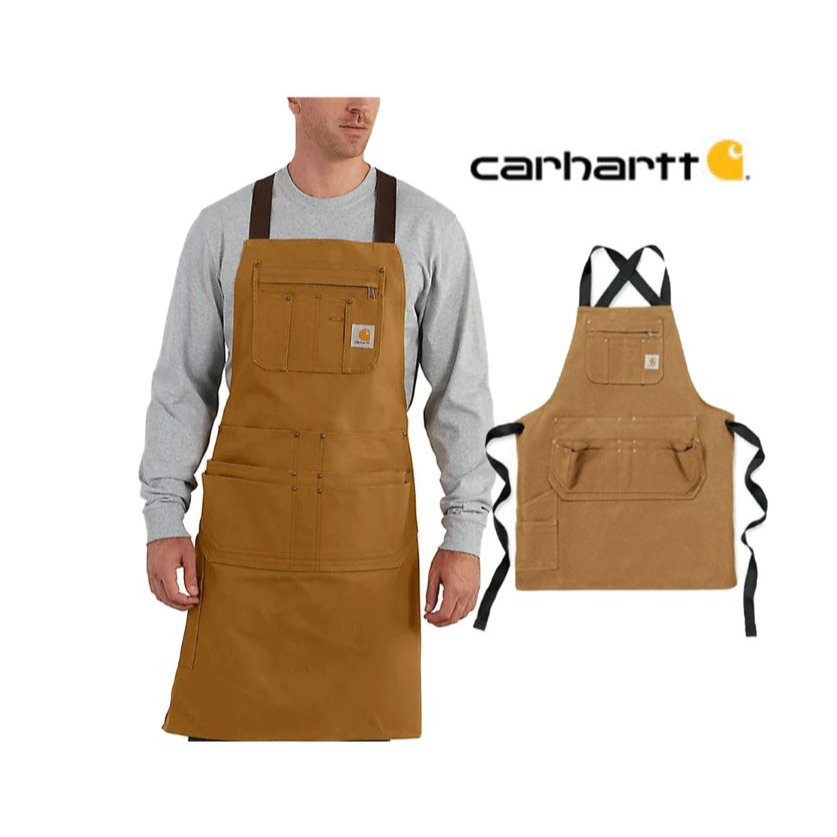 Carhartt mens Firm Duck Apron (Carhartt Brown) | Shopee Malaysia