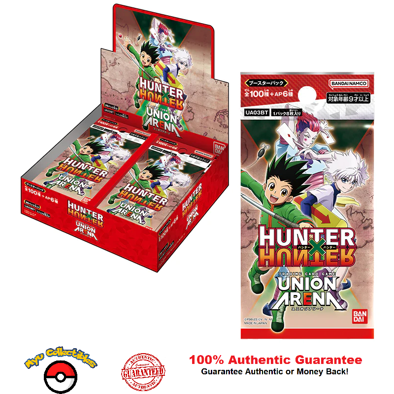 Union Arena TCG: Hunter x Hunter Booster Box/ Booster Pack | Shopee Malaysia