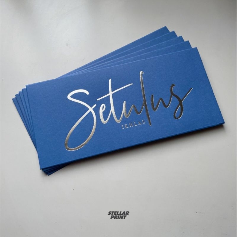 Premium Sampul Raya Eksklusif Blue Series - 5 pieces per packet ...