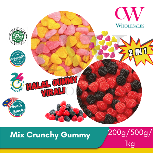 Halal Mix Gummy Turkey Viral 200g 500g 1kg Per Pack | Shopee Malaysia