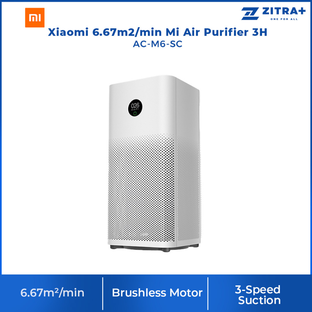 Xiaomi Mi Air Purifier 3H AC-M6-SC | Favorite Mode | Auto Mode | A1 ...