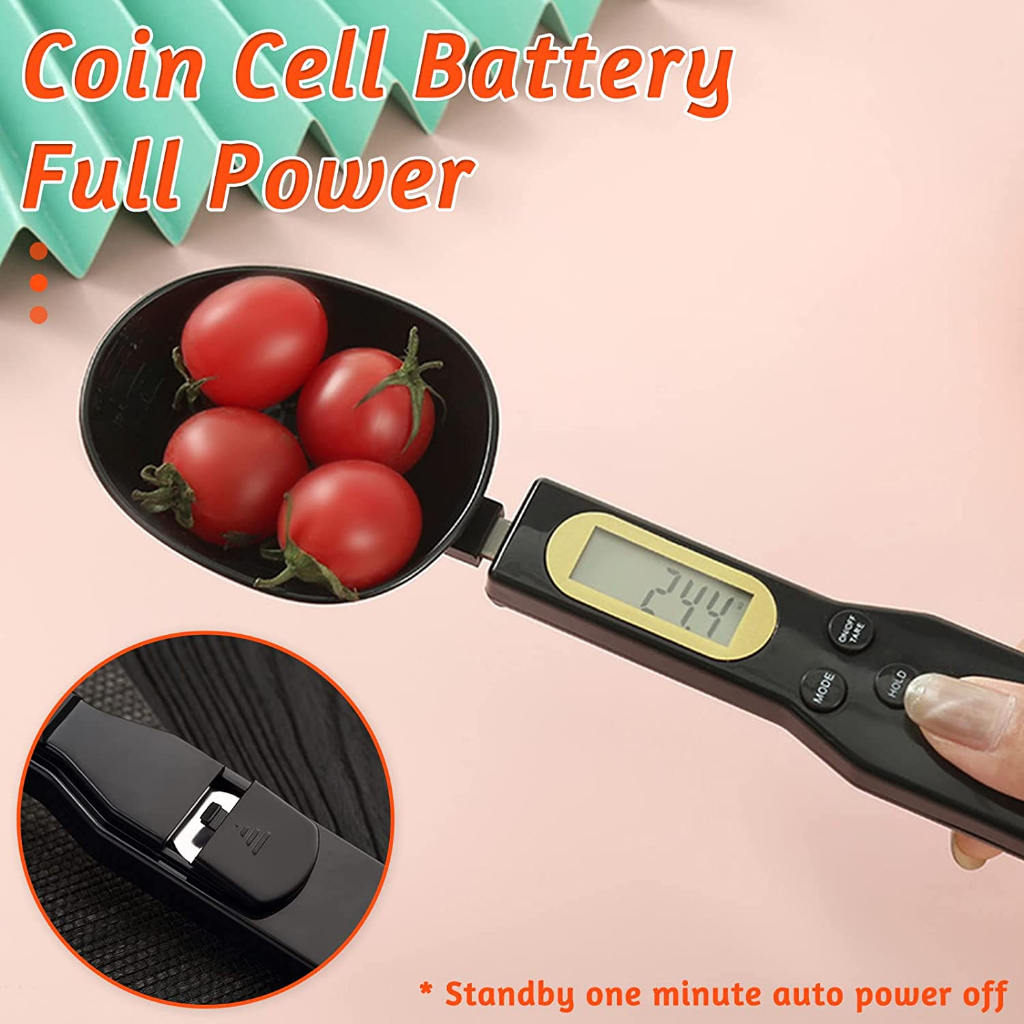 Digital Spoon Scale Food Measuring Spoon Scale Ounces and Grams 500g/0 ...