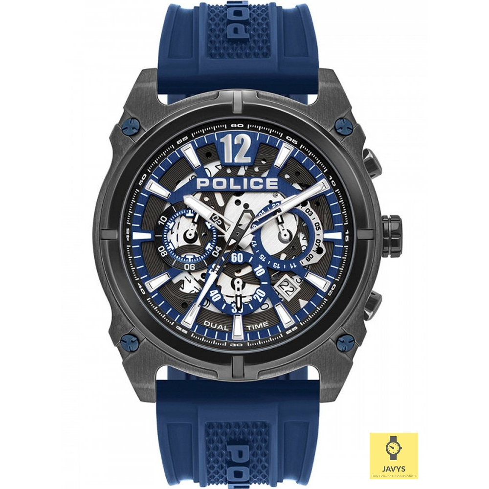 POLICE Timepiece PL16020JSU/61P / Men's Analog Watch / ANTRIM / Dual ...