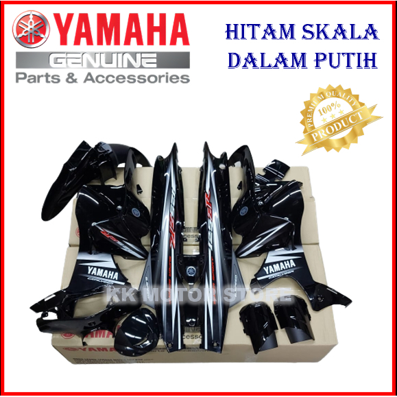 [ORIGINAL HLY DALAM PUTIH !!!] YAMAHA Y125 Y125Z 125Z COVERSET COVER ...