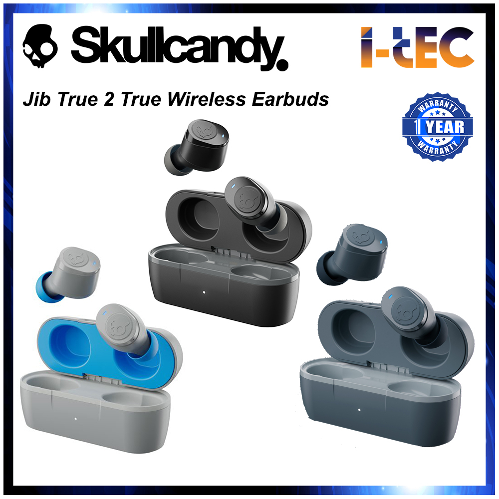 Skullcandy JIB 2 True Wireless Earbuds with Built-In Tile™ Finding ...