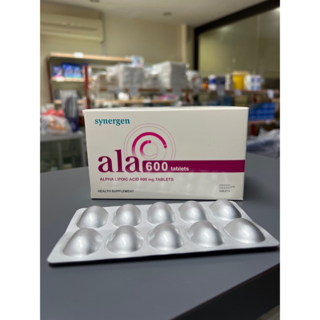 ALA-600 Alpha Lipoid Acid 600mg 100s (EXP 09/2024) | Shopee Malaysia