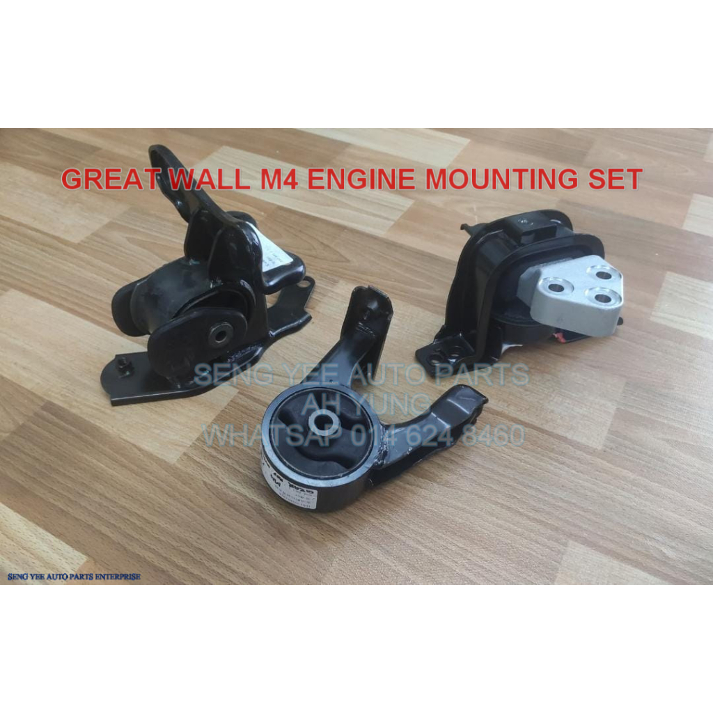 GREAT WALL H1/M4 ENGINE/GEARBOX MOUNTING SET | Shopee Malaysia