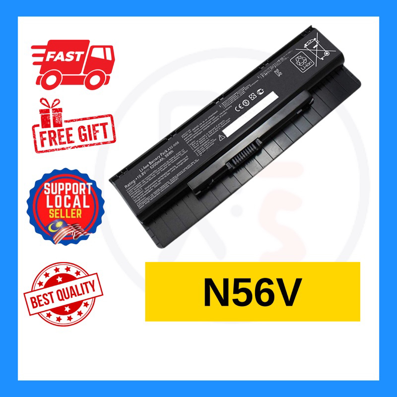 Asus A31-N56 A32-N56 A33-N56 N46 N46VM N56JR N56V N56VB N56VJ N56VM ...