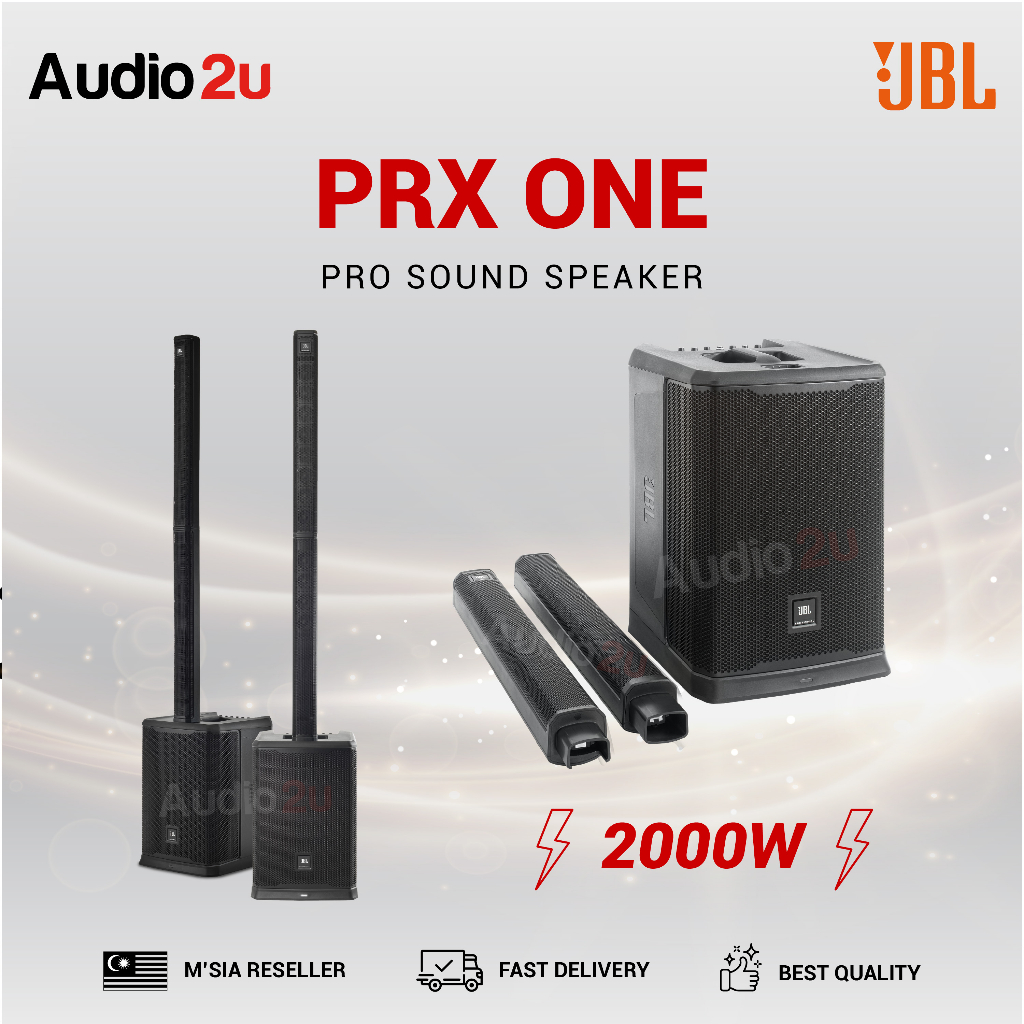 JBL PRX ONE All-In-One Powered Column PA with Mixer and DSP | Shopee ...