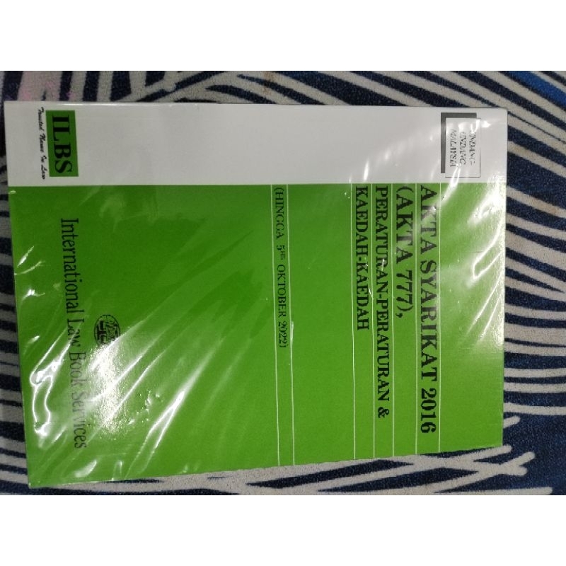 Buku Akta syarikat 2016(Akta 777) Hingga okt 2022 | Shopee Malaysia