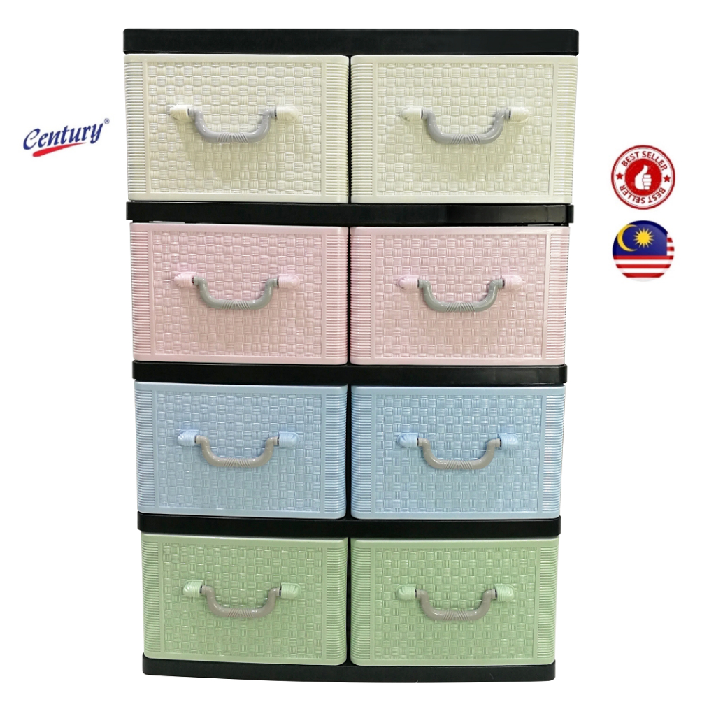 Century Drawer 4 Tier B9240MCEC | Shopee Malaysia