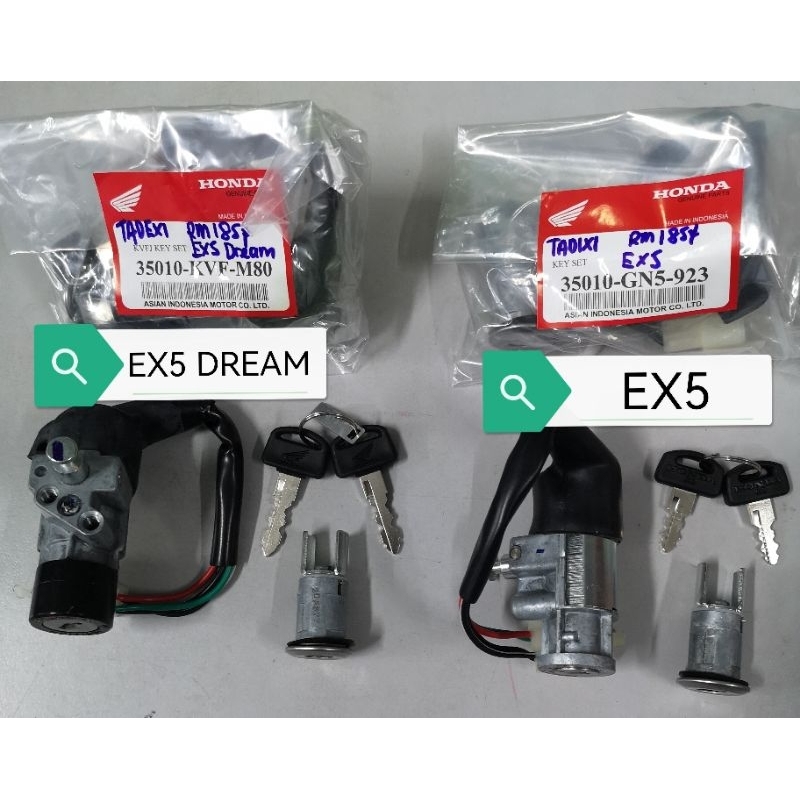 HONDA EX5 MAIN SWITCH / KUNCI SWITCH 100% ORIGINAL BRAND HONDA | Shopee ...