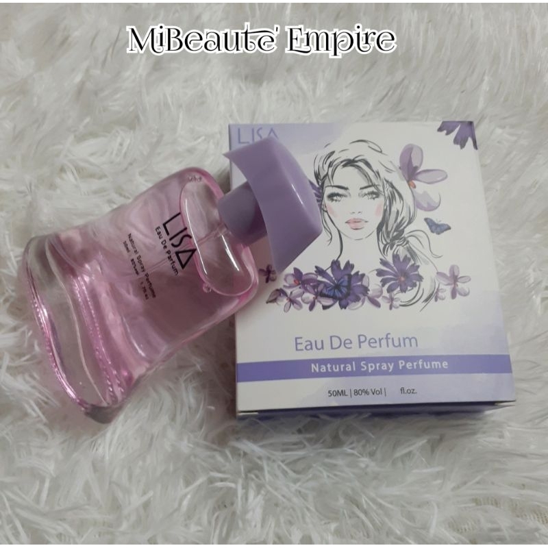 Verona Lisa Purple Eau De Perfum Natural Spray Perfume For Women Minyak ...