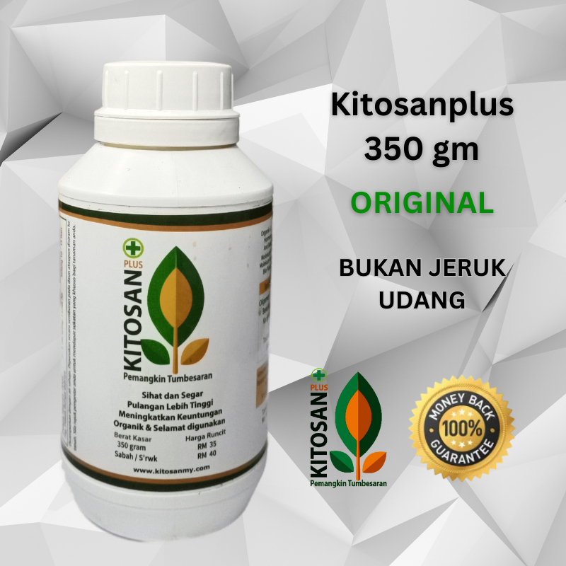 Kitosanplus 350gm Original - Organic Fertilizers Kitosan | Bio Baja | Chitosan Nano |Bio Racun ...