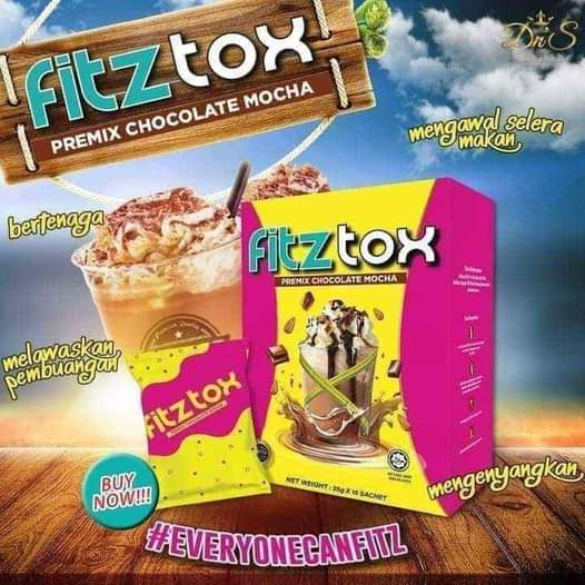 📌FITZTOX CHOCOLATE MOCHA | Shopee Malaysia