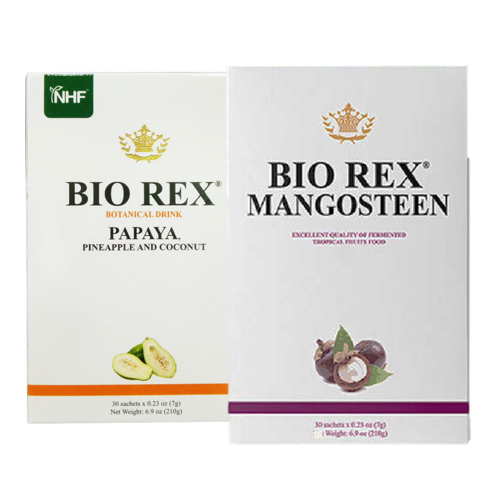 NHF Bio Rex (Mangosteen / Papaya) (7gx30's) | Shopee Malaysia