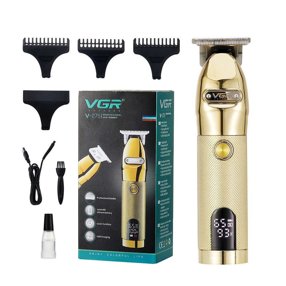 Clipper & Trimmer - Easy Coded Guide Combs - T-Blade Trimmer Cordless ...