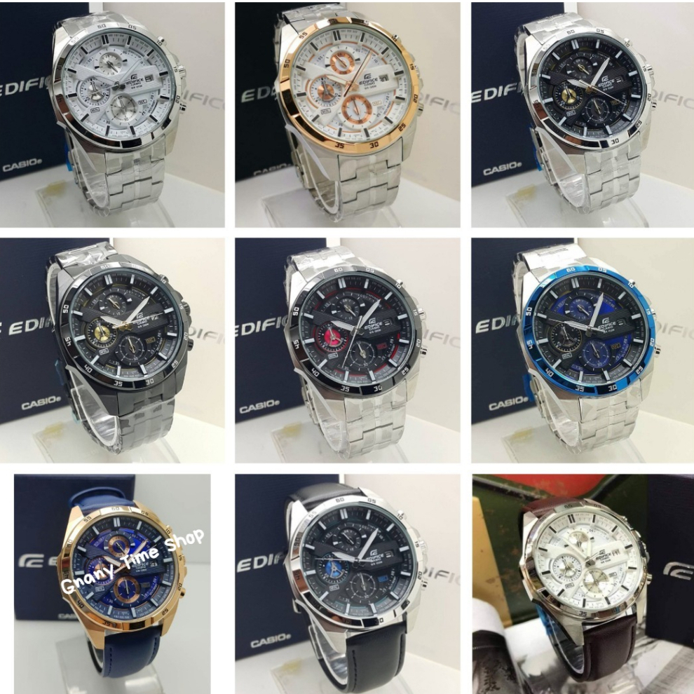 Casio Edifice EFR-556 Chronograph Stainless steel Watch For Men ...