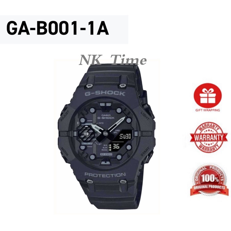 G SHOCK GA-B001 Carbon Core Guard with Bluetooth and Integrated Bezel ...