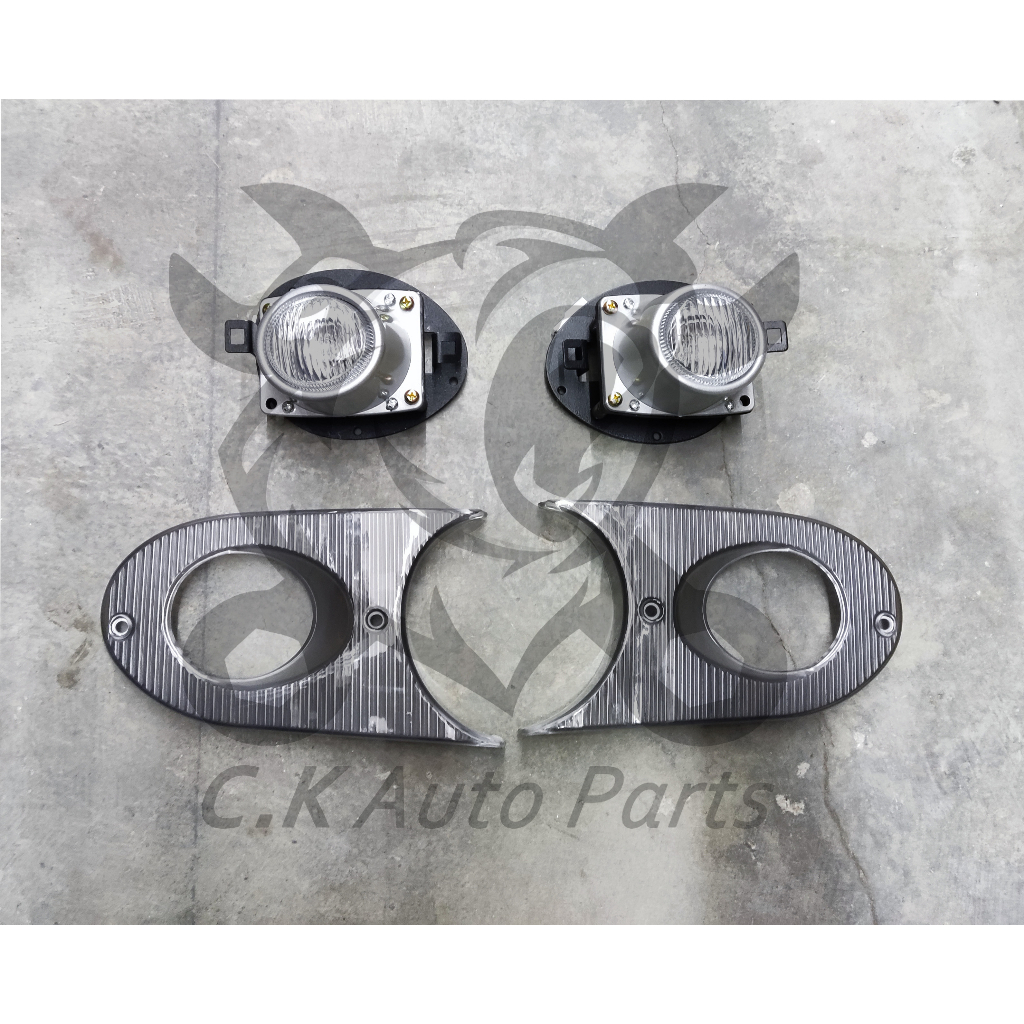 (OEM QUALITY)PROTON WIRA 1992 (OLD MODEL)SPORT LIGHT /FOG LAMP SET(WITH ...