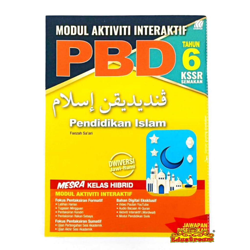 READY STOCK!! SBD Modul Interaktif Pendidikan Islam Tahun 6 | Shopee ...