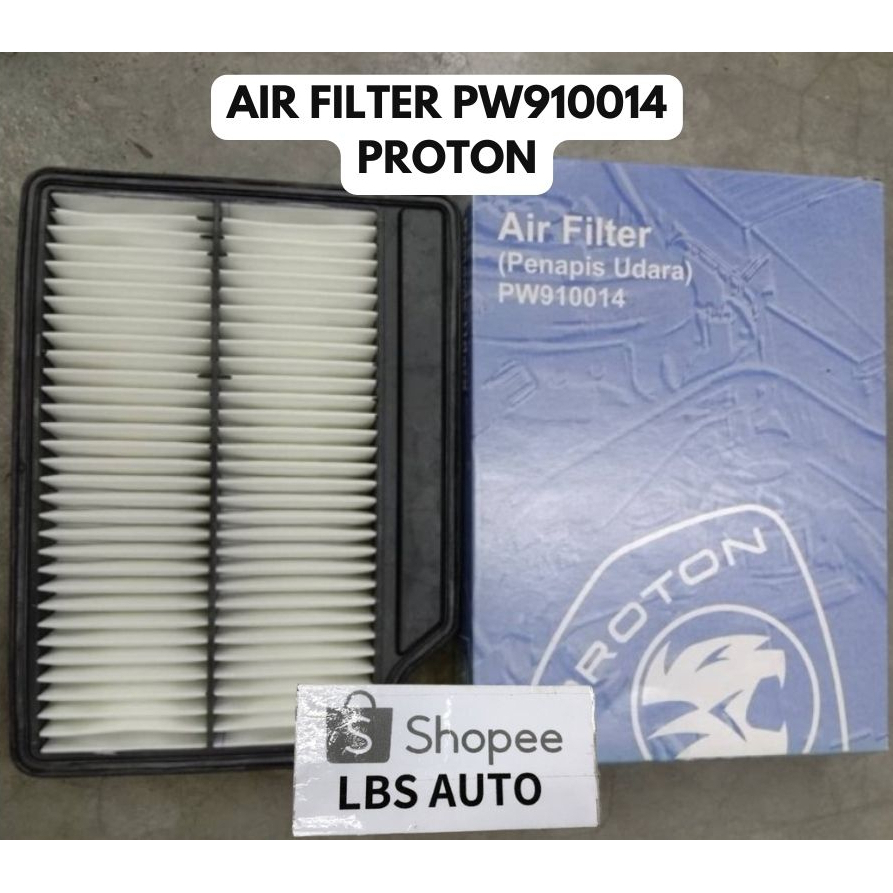 Proton Exora Preve Suprima Air Filter Proton PW910014 100% Original ...
