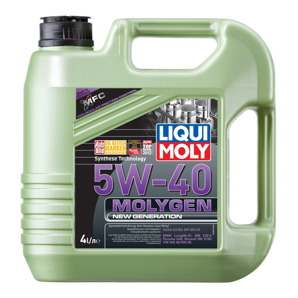 Liqui Moly Molygen New Generation 5W40 Engine Oil | Shopee Malaysia