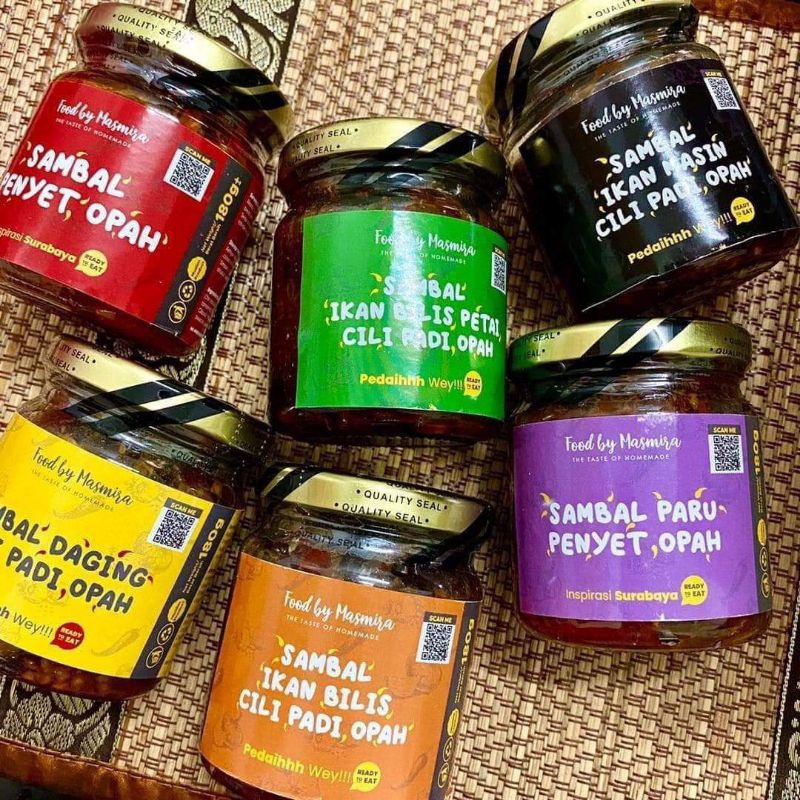 Sambal Opah by Masmira | Sambal Nyet | Sambal Ready to Eat | Shopee ...