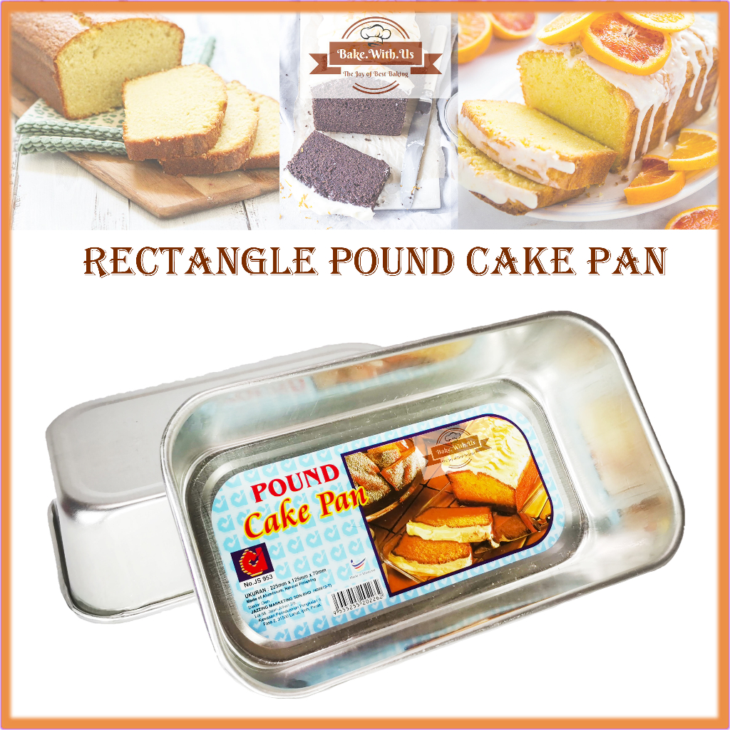 8.9" Aluminium Pound Cake Pan / Rectangle Loaf Cake Mould / Loaf Cake ...