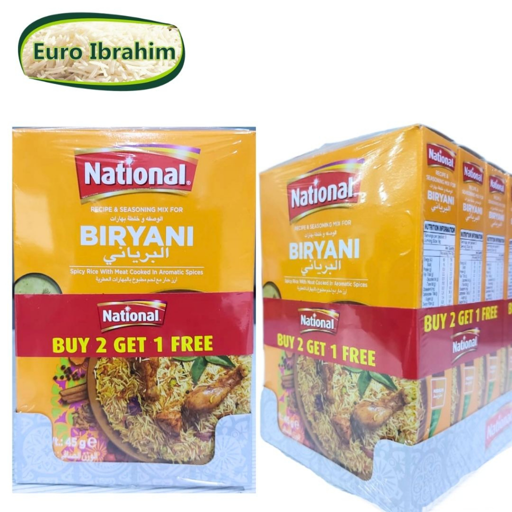 National Biryani Trio Pack 135g | Shopee Malaysia