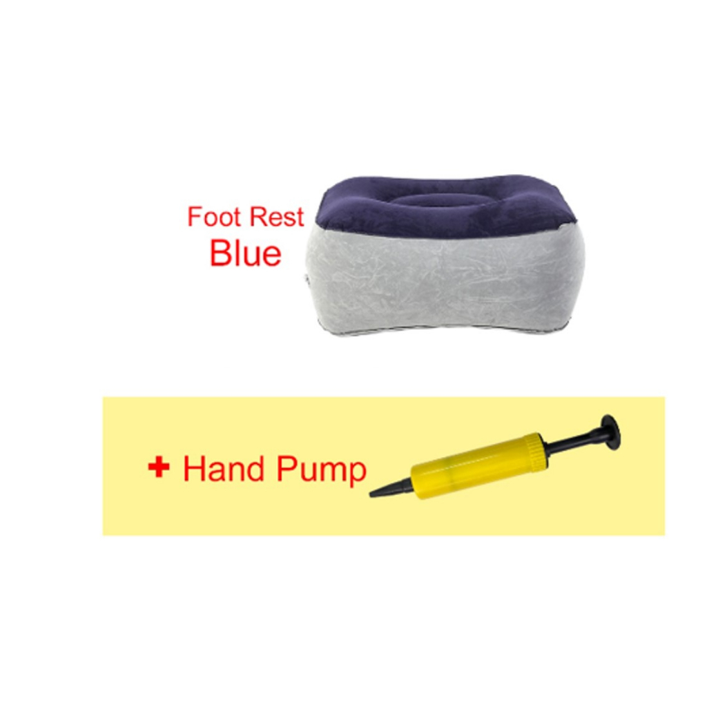 HLS Portable Foot Footrest PVC Inflatable Footrest Pillow Travel ...